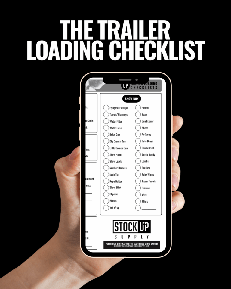 Trailer Loading Checklist | Stock Up Supply